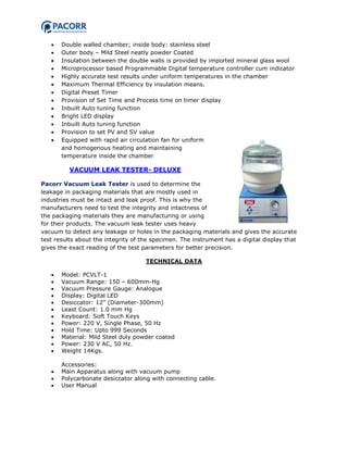 Polyfilms and laminates testing instruments | PDF