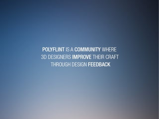 Polyflint pitch deck | PPT