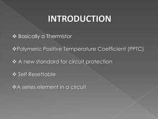 Polyfuse | PPT
