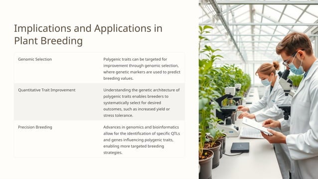 Polygenic Inheritance in Plants (genetics) .pptx