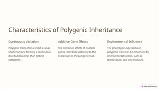 Polygenic Inheritance in Plants (genetics) .pptx
