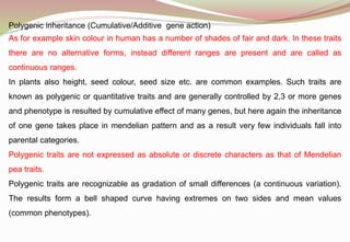 Polygenic Inheritance