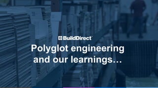 Polyglot engineering | PPTX