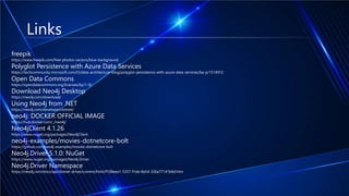 Polyglot Persistence and Graph Schema | PPT