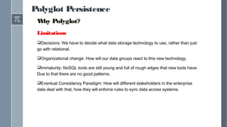 Polyglot persistence for enterprise cloud applications | PPT