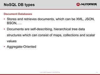 «NoSQL Databases and Polyglot Persistence» | PPTX | Databases | Computer Software and Applications