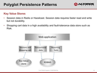 «NoSQL Databases and Polyglot Persistence» | PPTX | Databases | Computer Software and Applications