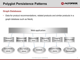 «NoSQL Databases and Polyglot Persistence» | PPTX | Databases | Computer Software and Applications