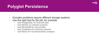 (slides) Polyglot persistence: utilizing open source databases as a Swiss pocket knife | PDF