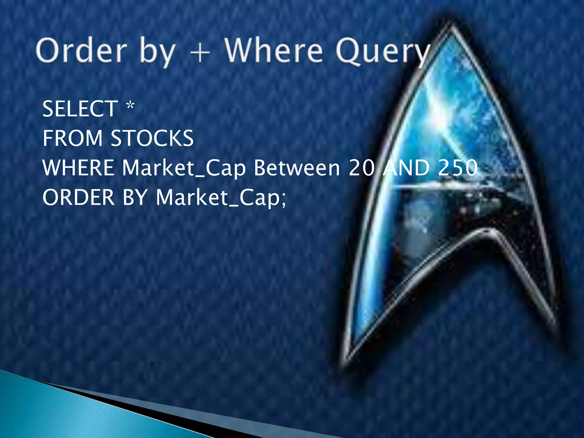 Introduction to SQL | PPT