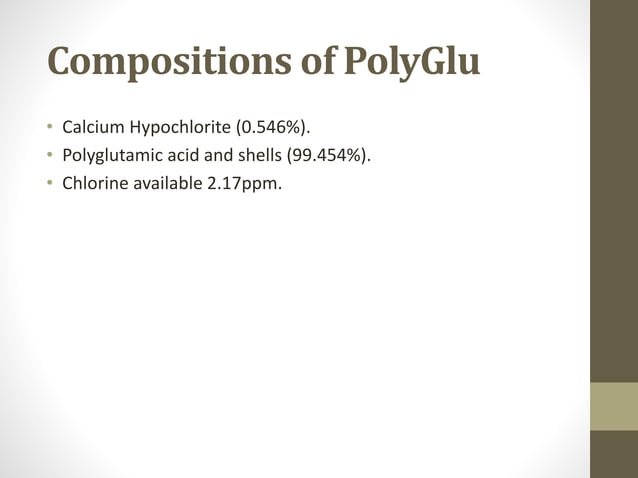 PolyGlu: The Water Purifier | PPTX | Chemistry | Science