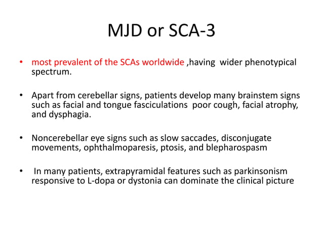 Polyglutaminedisorders | PPT