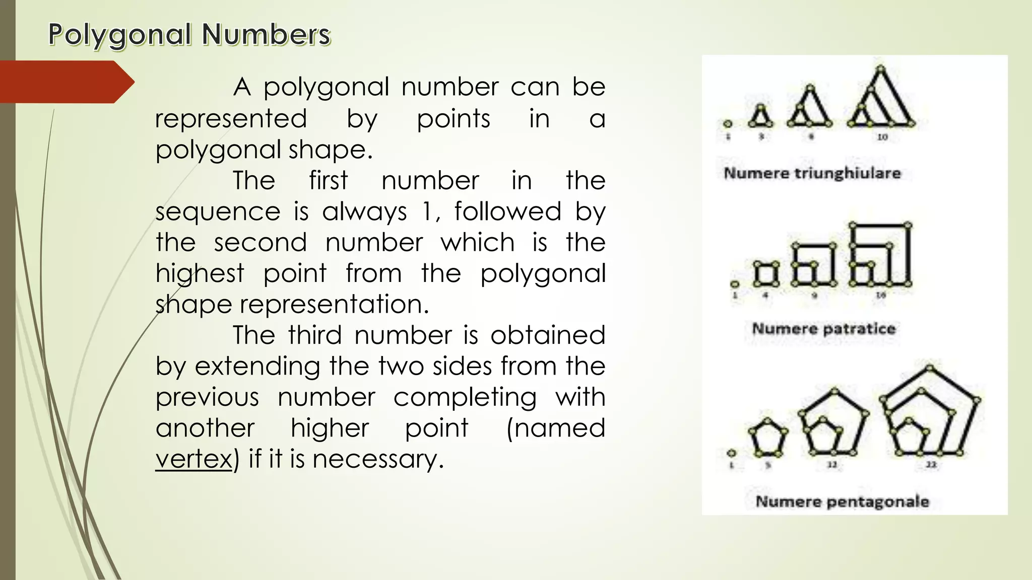 Polygonal and square numbers | PPTX