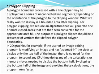 Polygon clipping | PPT
