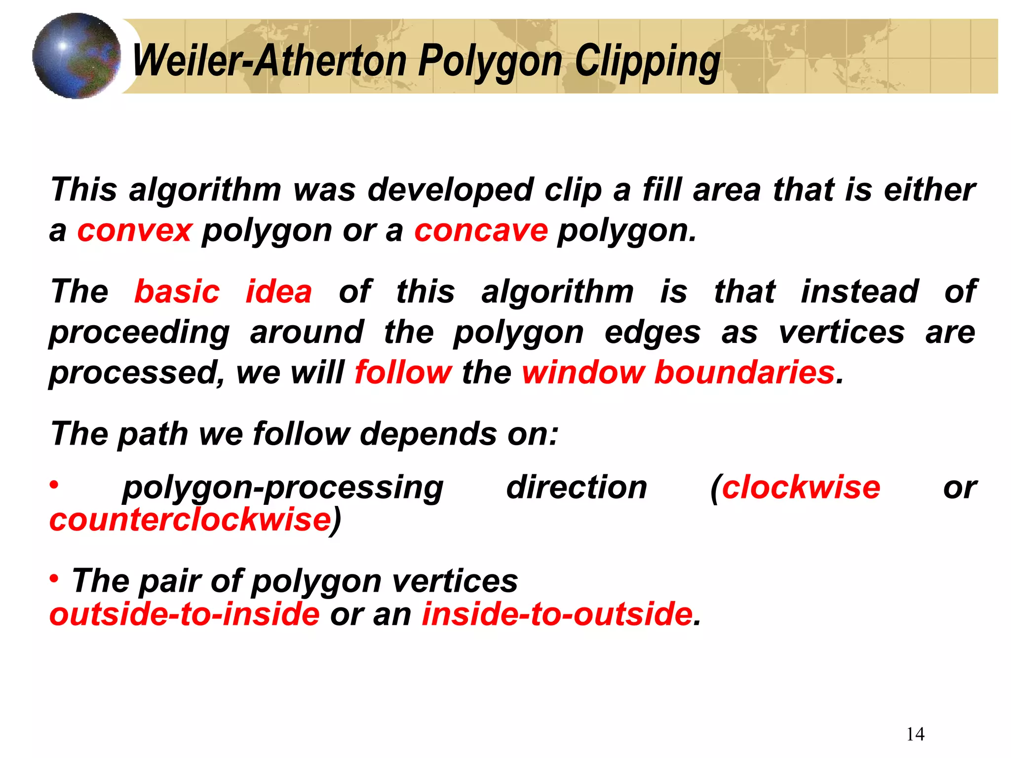 Polygon clipping | PPT