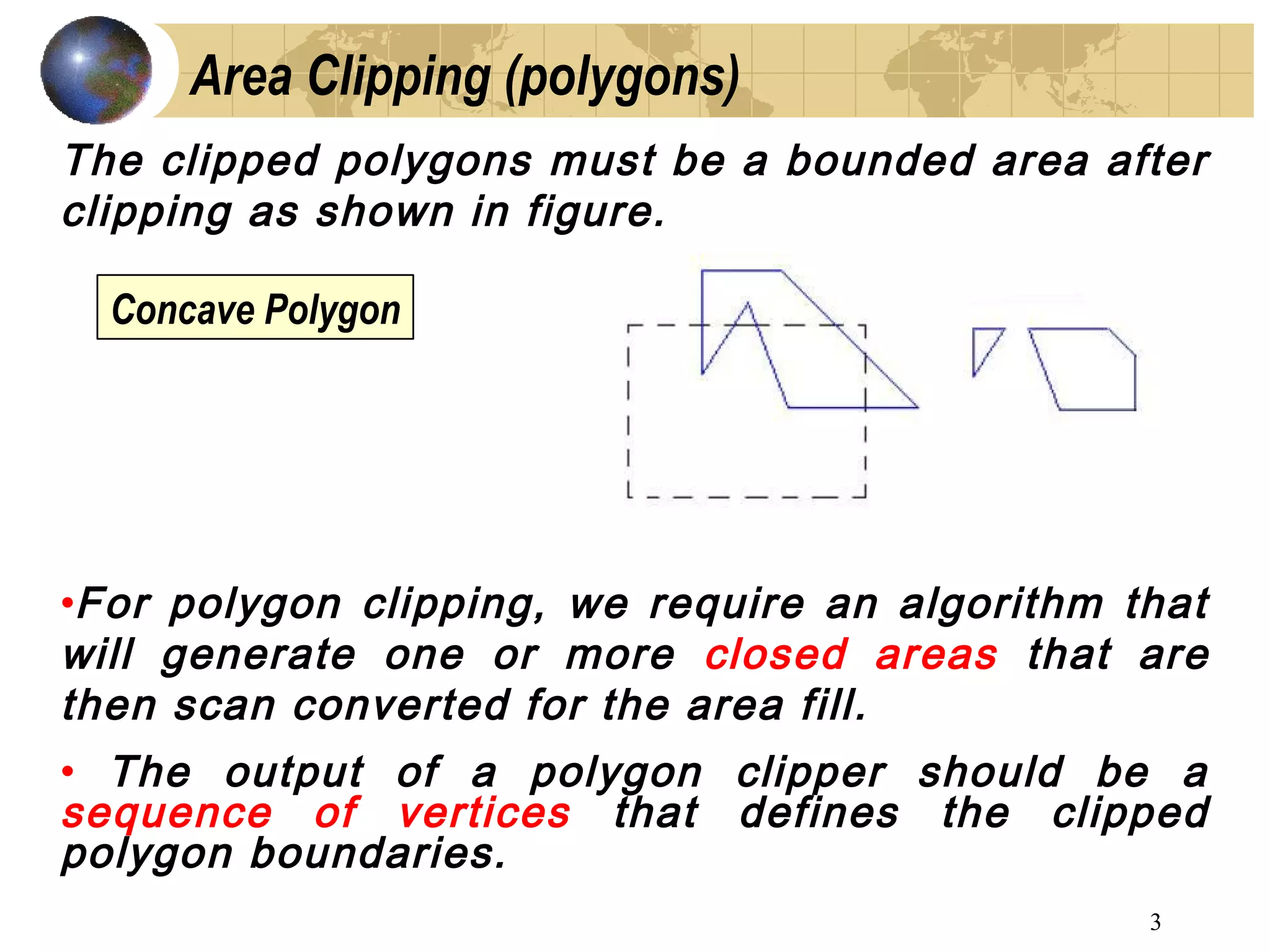 Polygon clipping | PPT