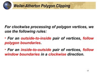 Polygon clipping | PPT