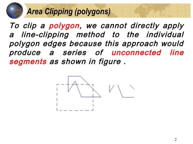 Polygon clipping | PPT