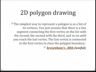 Polygon drawing | PPT