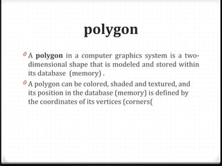 Polygon drawing | PPT