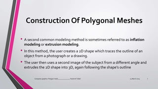 Polygon mesh | PPTX
