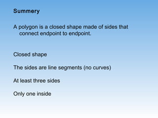 Polygons 09 | PPT