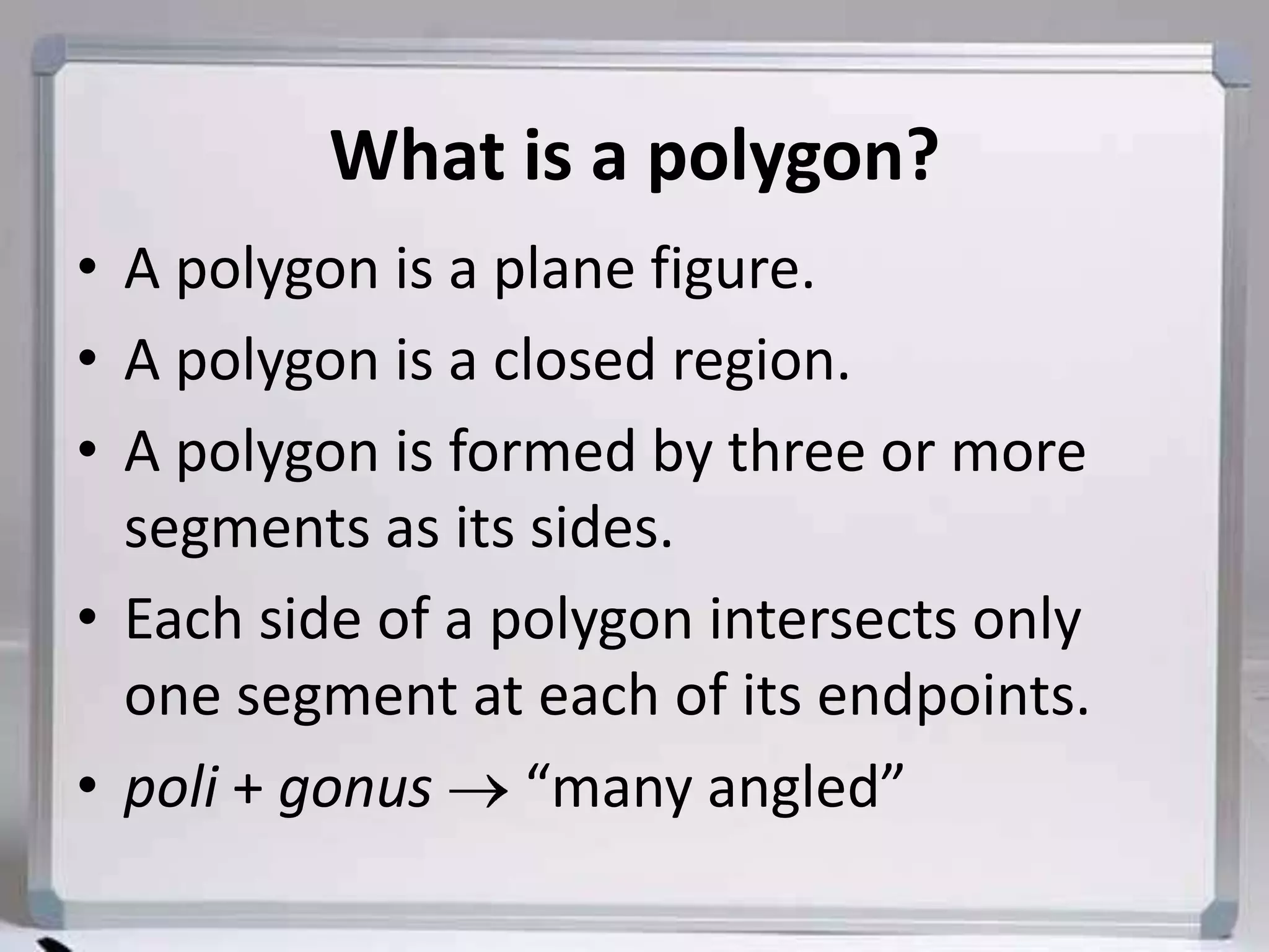 Polygons | PPTX