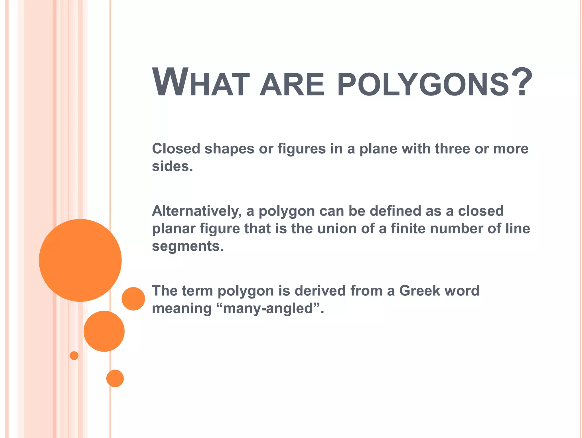 Polygons | PPTX