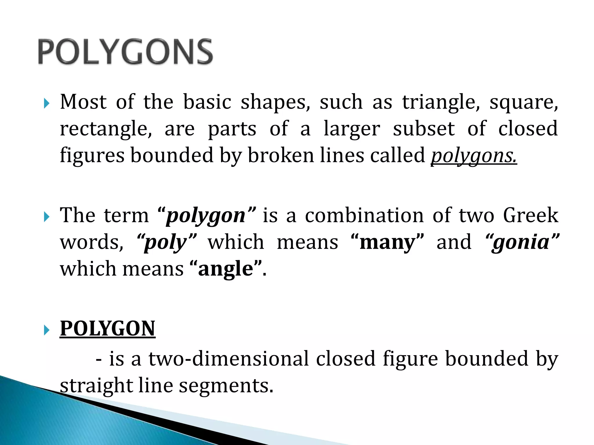Polygons | PPTX