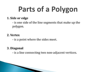 Polygons | PPTX | Geography | Science