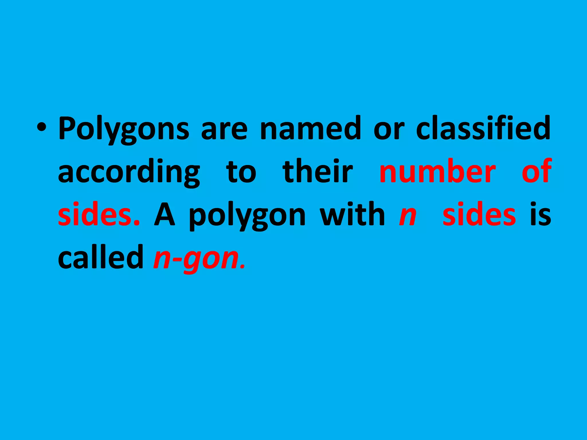 Polygons | PPTX