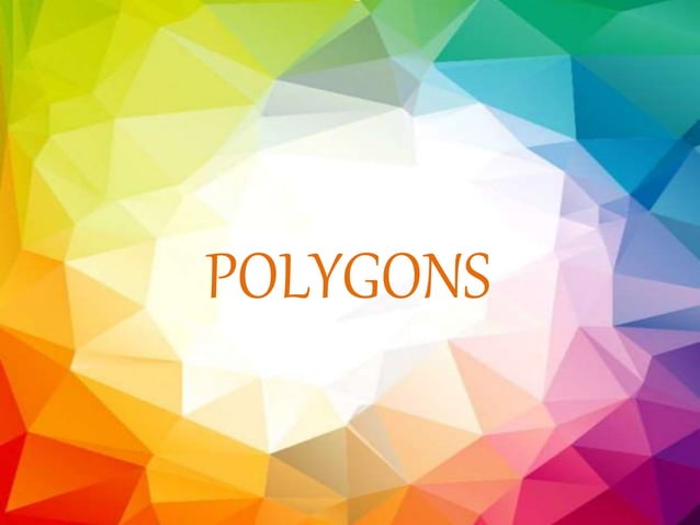 Polygons | PPTX | Geography | Science