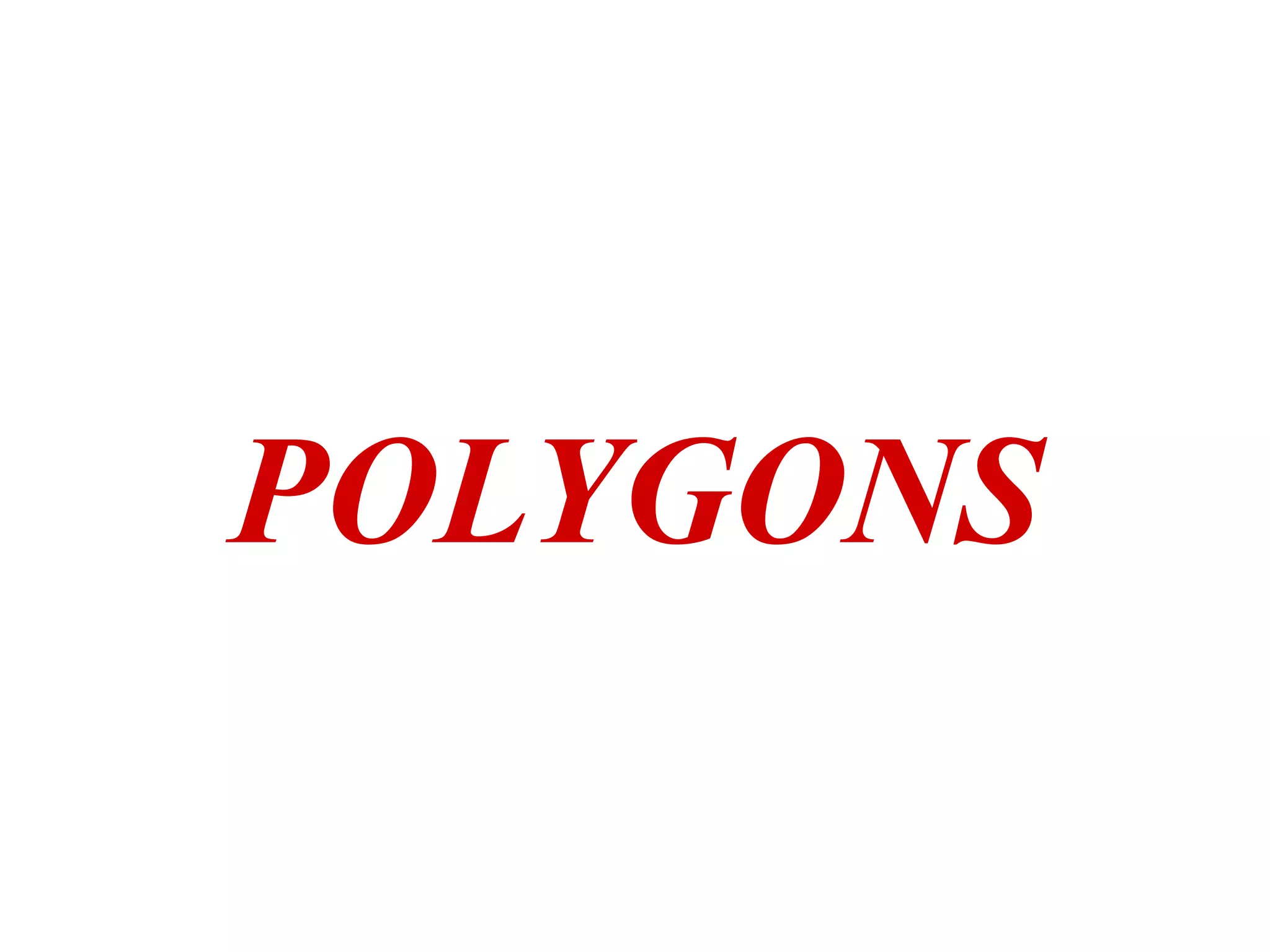 Polygons | PPTX | Physics | Science