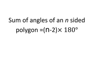 Polygons | PPTX