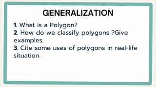 polygons and its classifications and different kinds of polygons | PPT