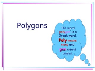 introduction and classification of polygons | PPT