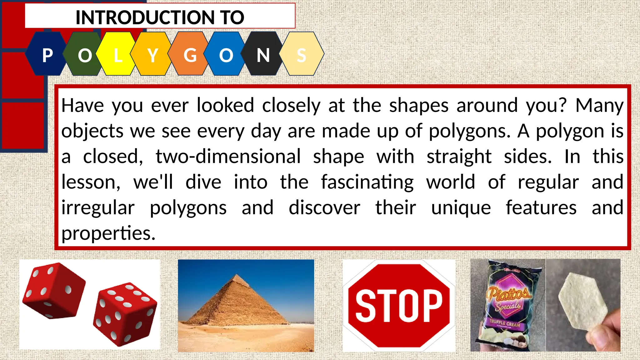 Polygons.pptx TYPES OF DIFFERENT POLYGONS | PPTX