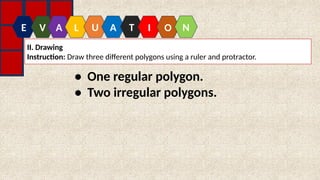 Polygons.pptx TYPES OF DIFFERENT POLYGONS | PPTX