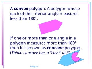 What is Polygon? Types, Example, Formula, | PPTX