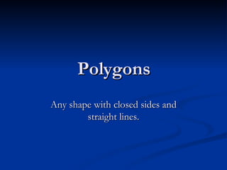 Polygons | PPT