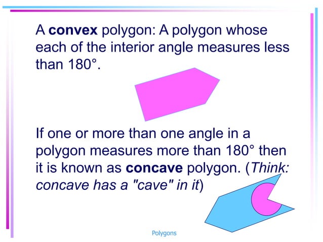Polygon: Definition, Terminologies and Kinds | PPT