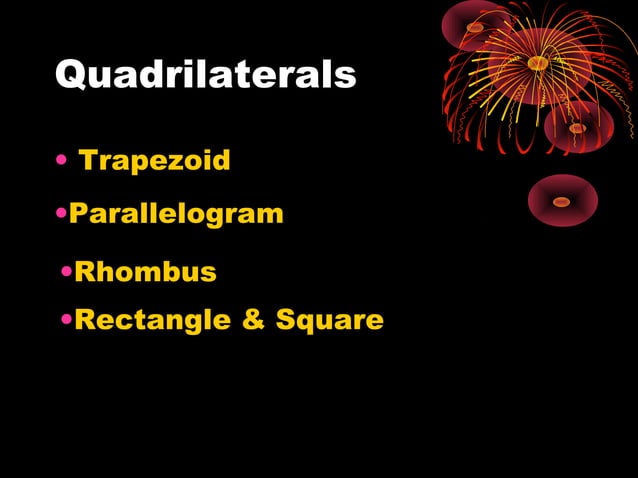 Polygons and quadrilaterals | PPT