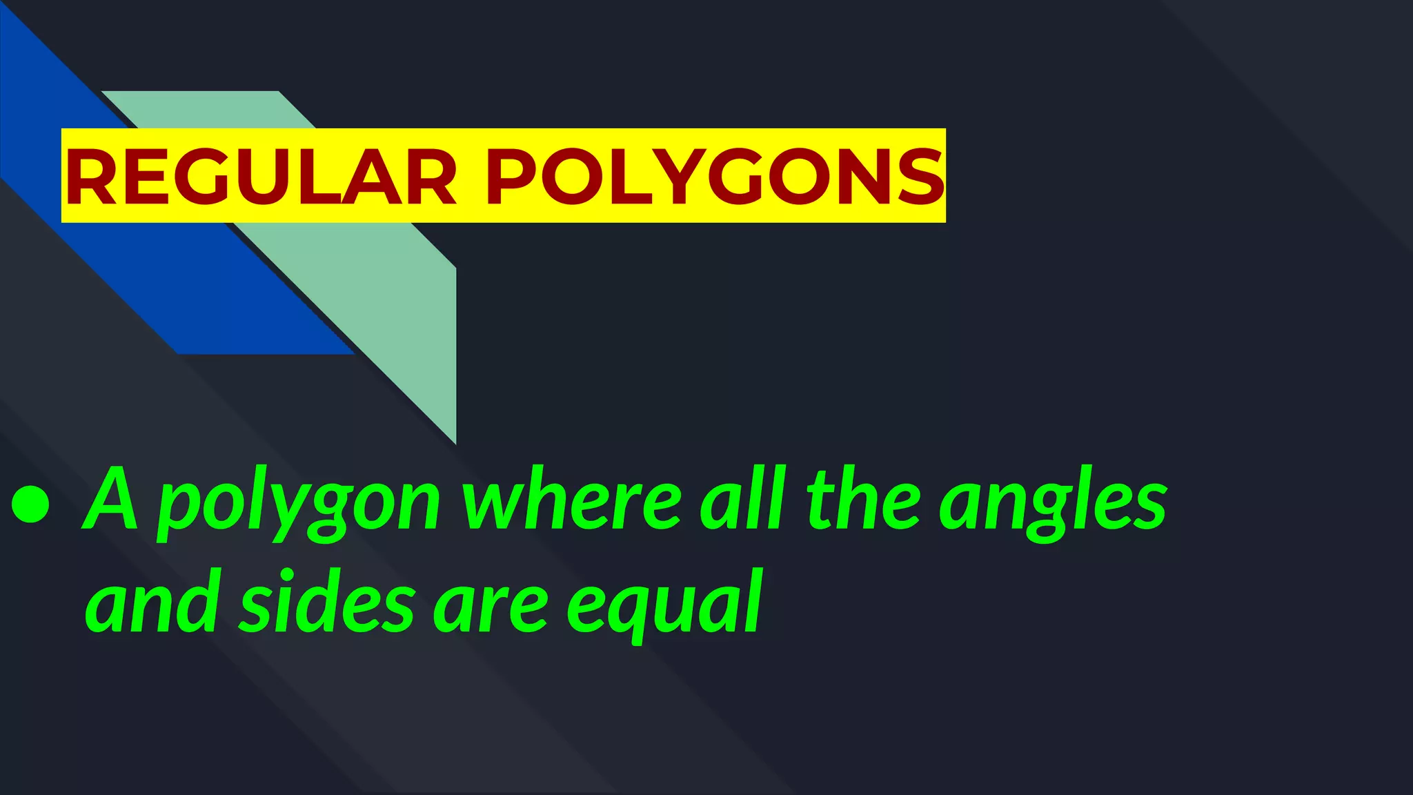 Polygons ppt | PPT