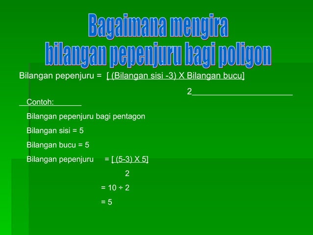 Polygon(tingkatan 1) | PPT