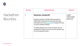 Getting Multi-chain Web3 data with One Unified API | PPTX | Web Development | Internet
