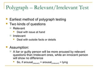 Introduction and uses of Polygraph in life.ppt