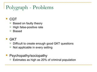 Introduction and uses of Polygraph in life.ppt