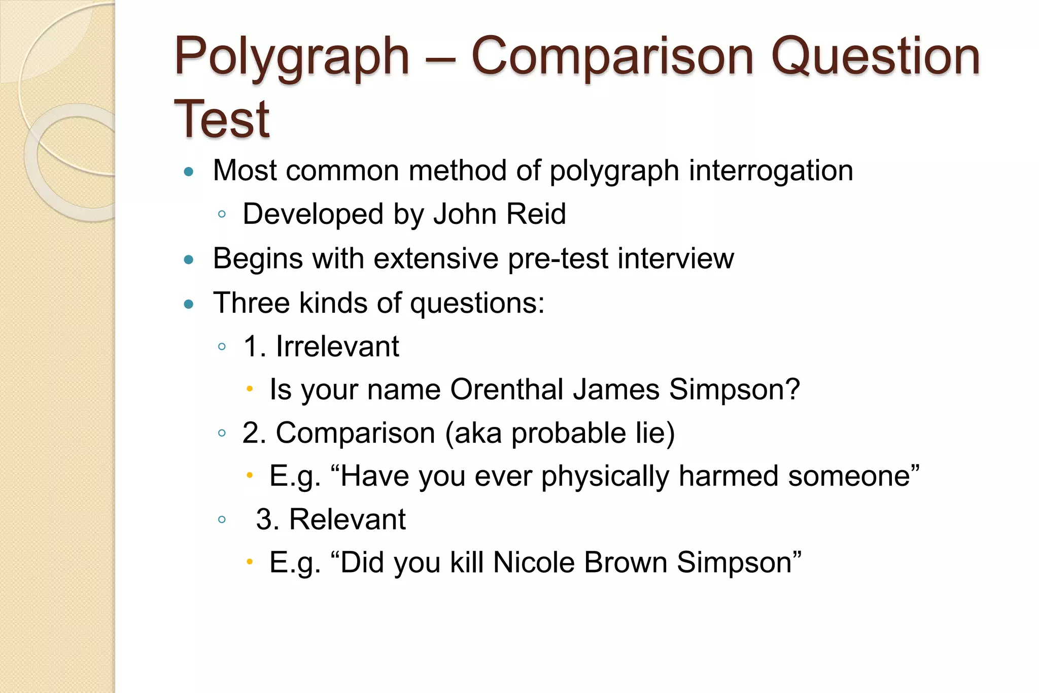 Polygraph machine | PPTX