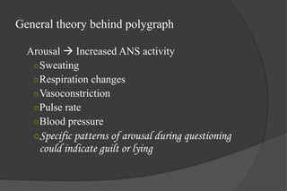 Polygraph machine | PPTX