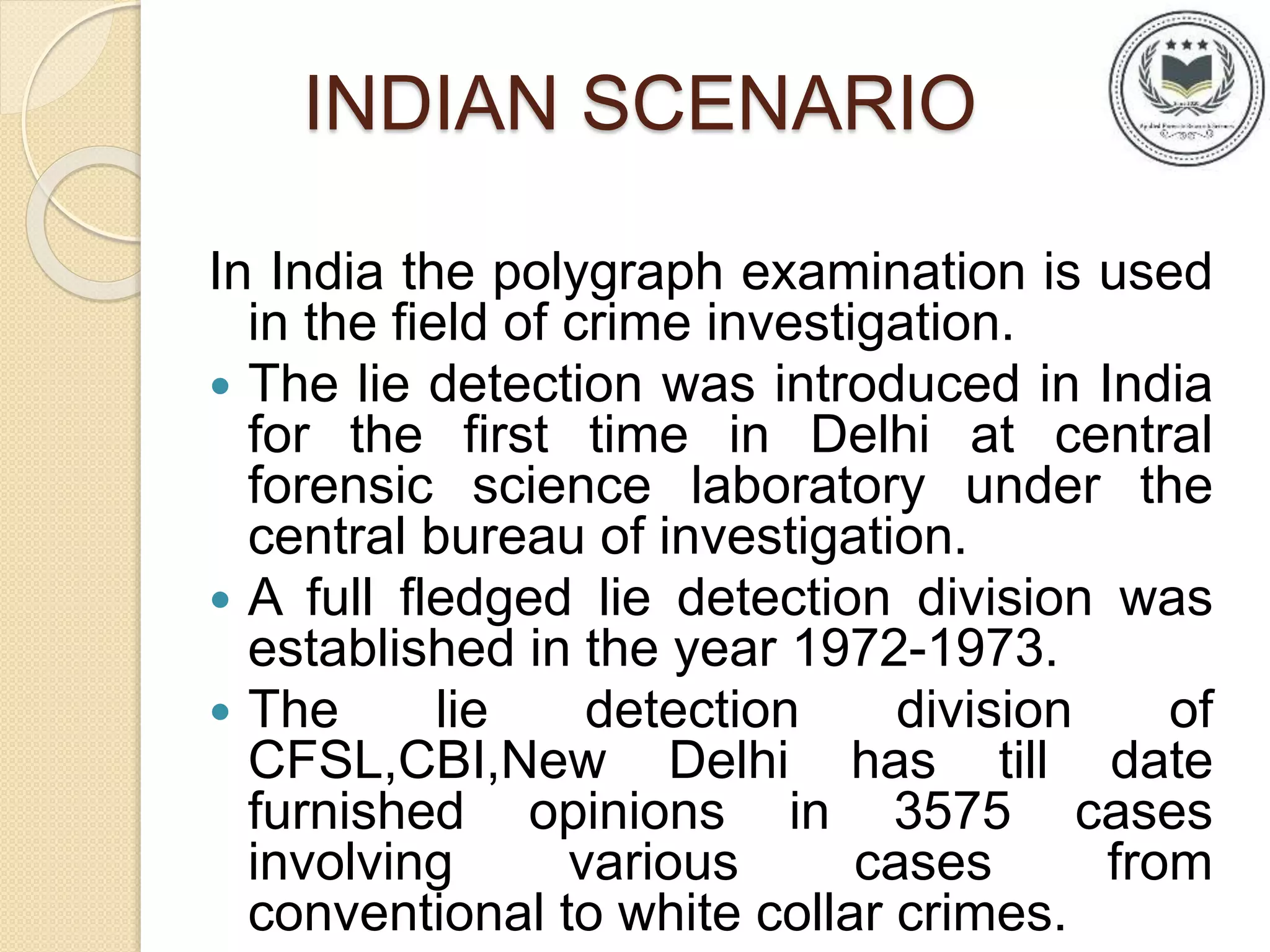 Polygraph test | PPTX